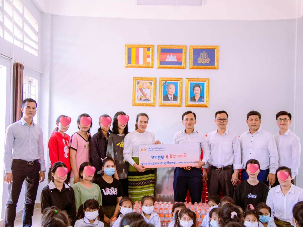 CPBank Donates Tables and Chairs to AFESIP Cambodia - CPBank